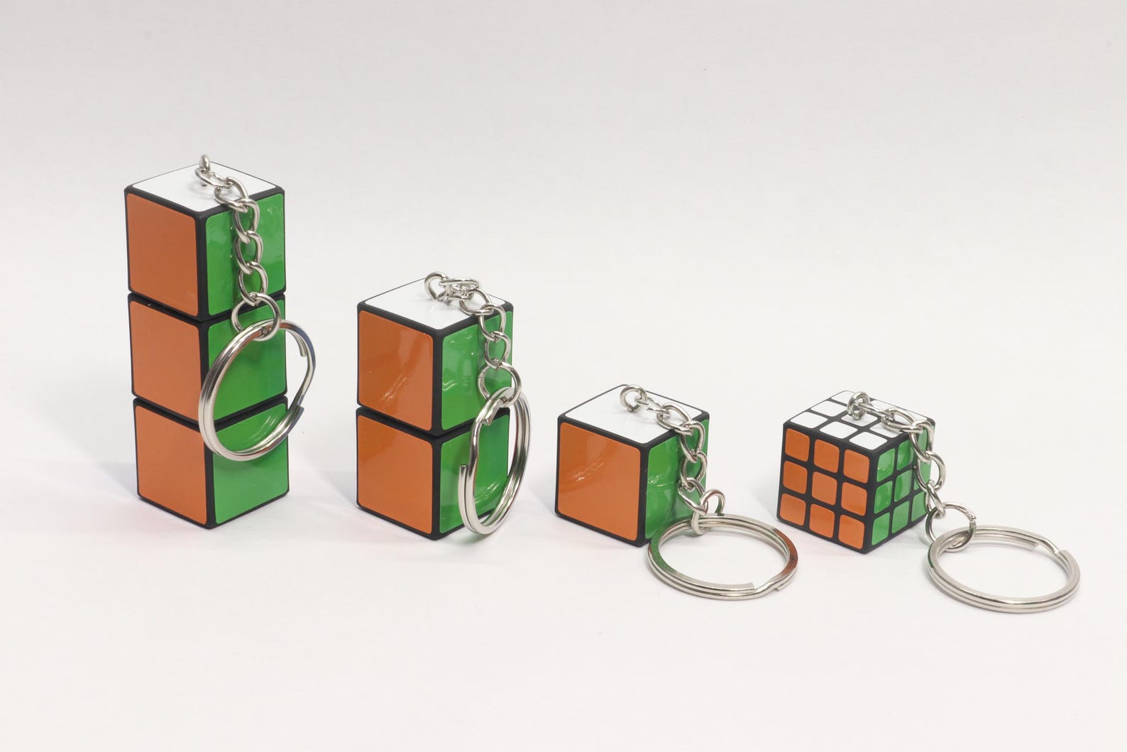 Rubik's Cube Keychains - Etsy