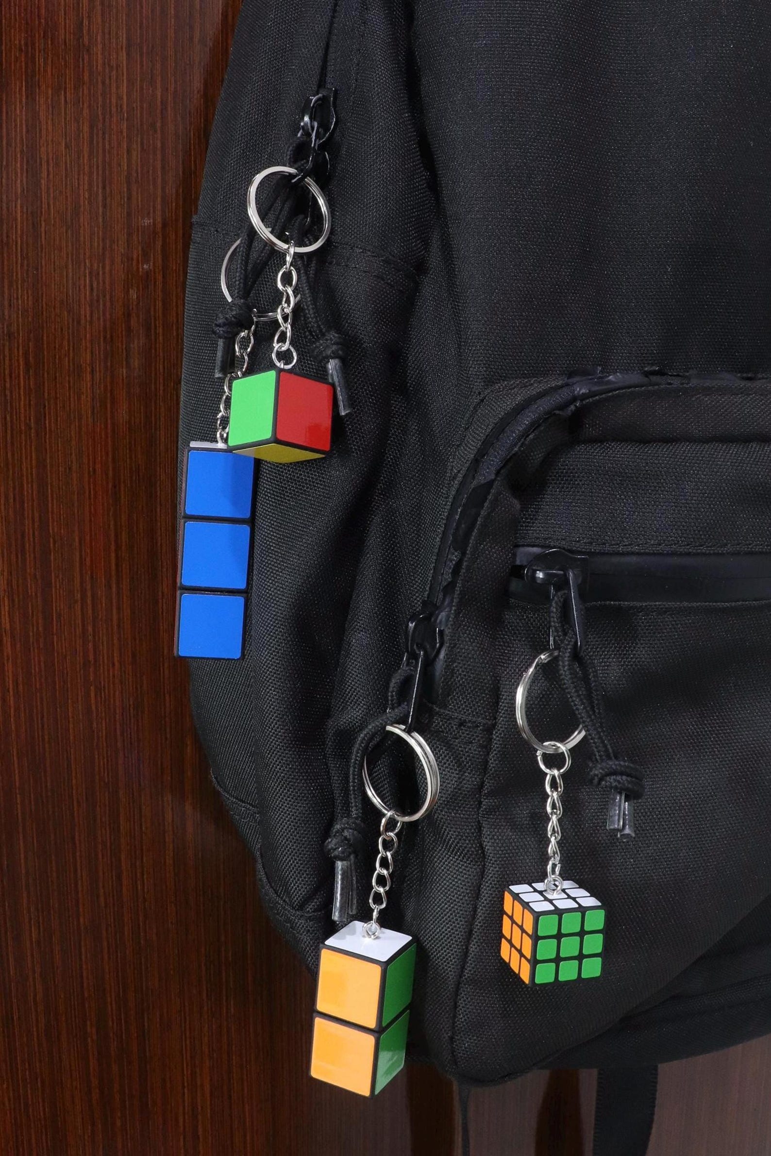 1x1x1 Rubik's Cube Keychain - Etsy