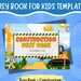 Construction Busy Book Printable for Kids | Activity Binder Template ...