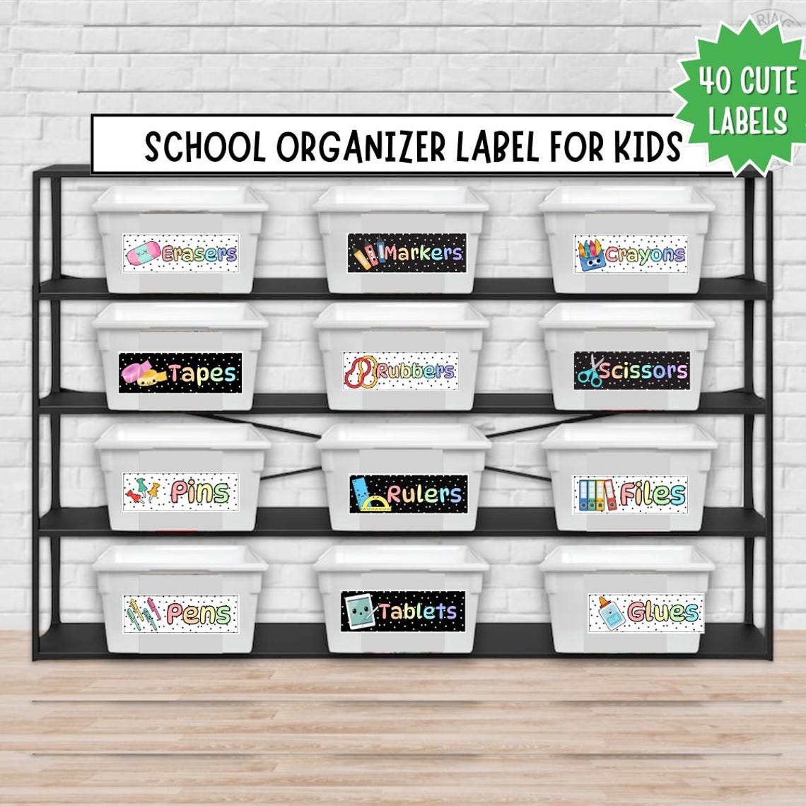 Customizable School Book Bin Labels – K-3 Grade Level Library Labels ...