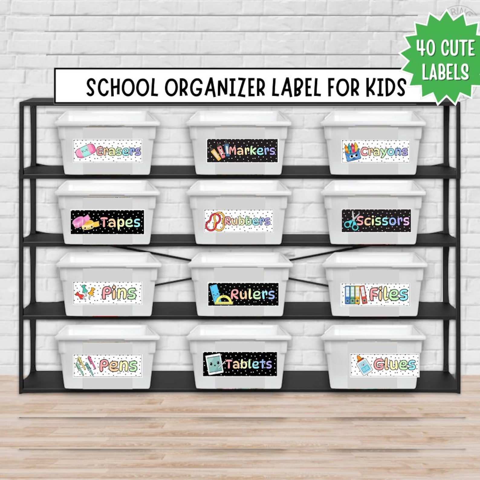 Customizable School Book Bin Labels – K-3 Grade Level Library Labels ...