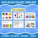 Mega Busy Book Printable Bundle Toddler Learning Binder Editable ...