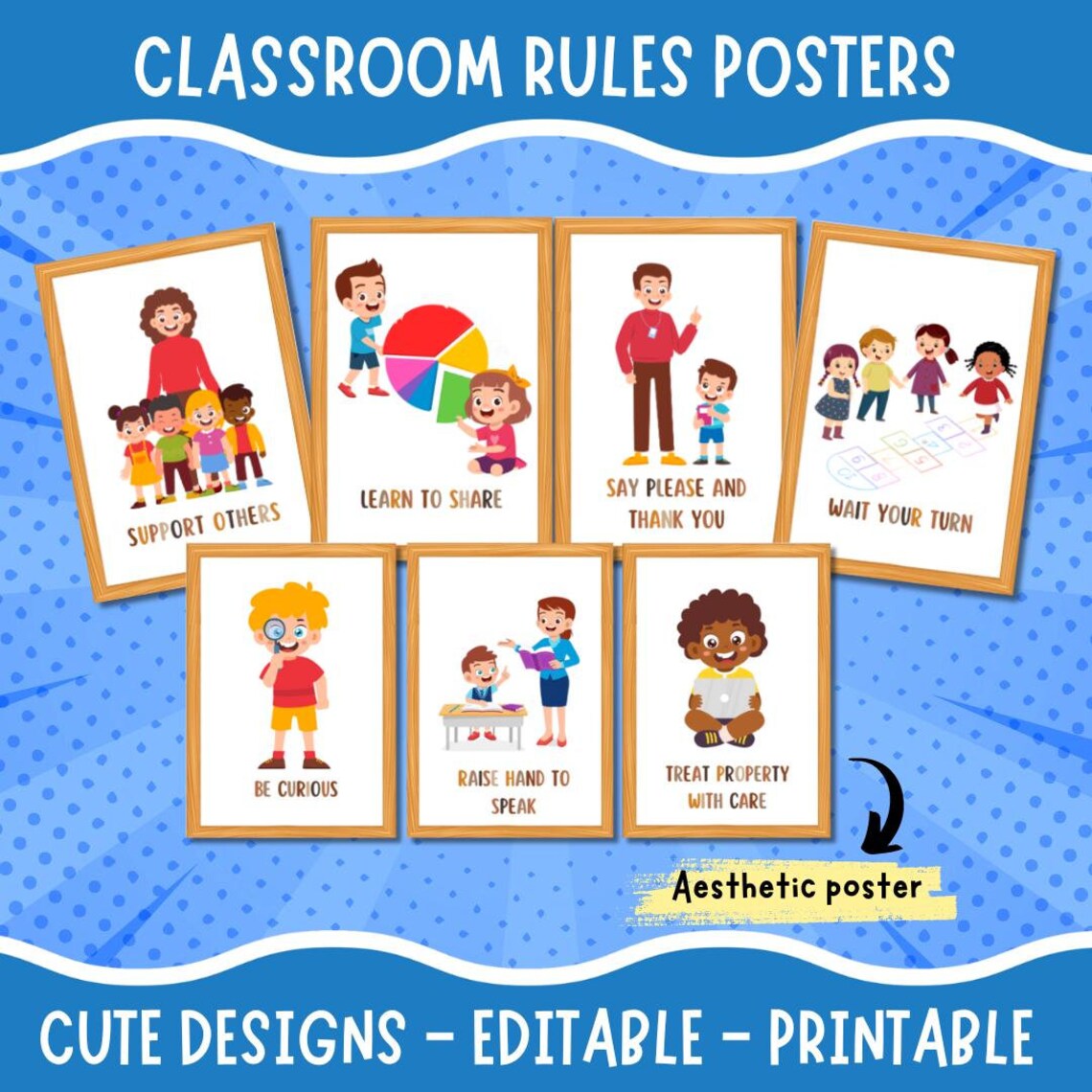 Classroom Rules Printable Daycare Rules Classroom Rules Daycare ...