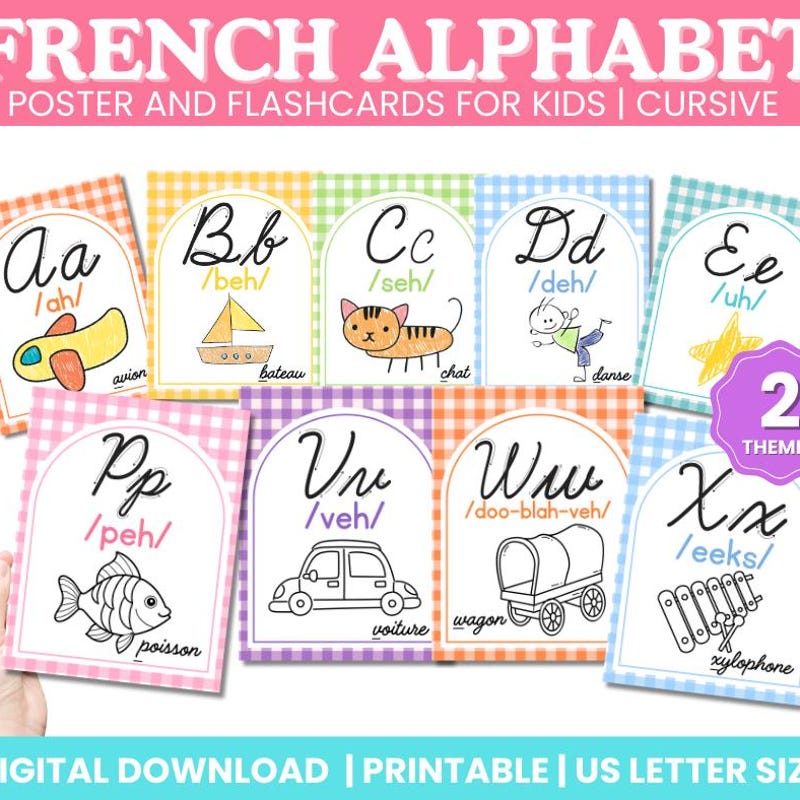 French Alphabet - Etsy