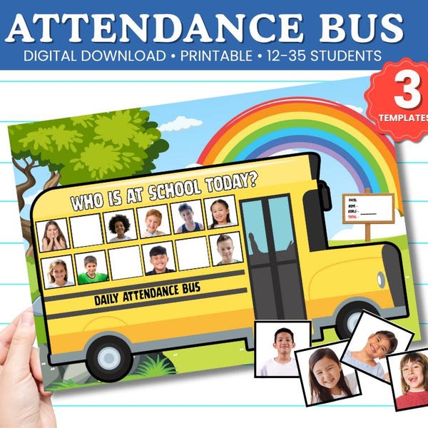Attendance Display - Etsy UK