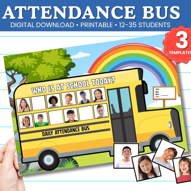 School Attendance Poster - Etsy UK