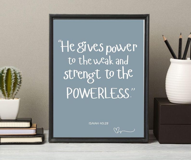 Kids Bible Verse Poster Bundle 16, Scripture Boho Wall Art, Church ...