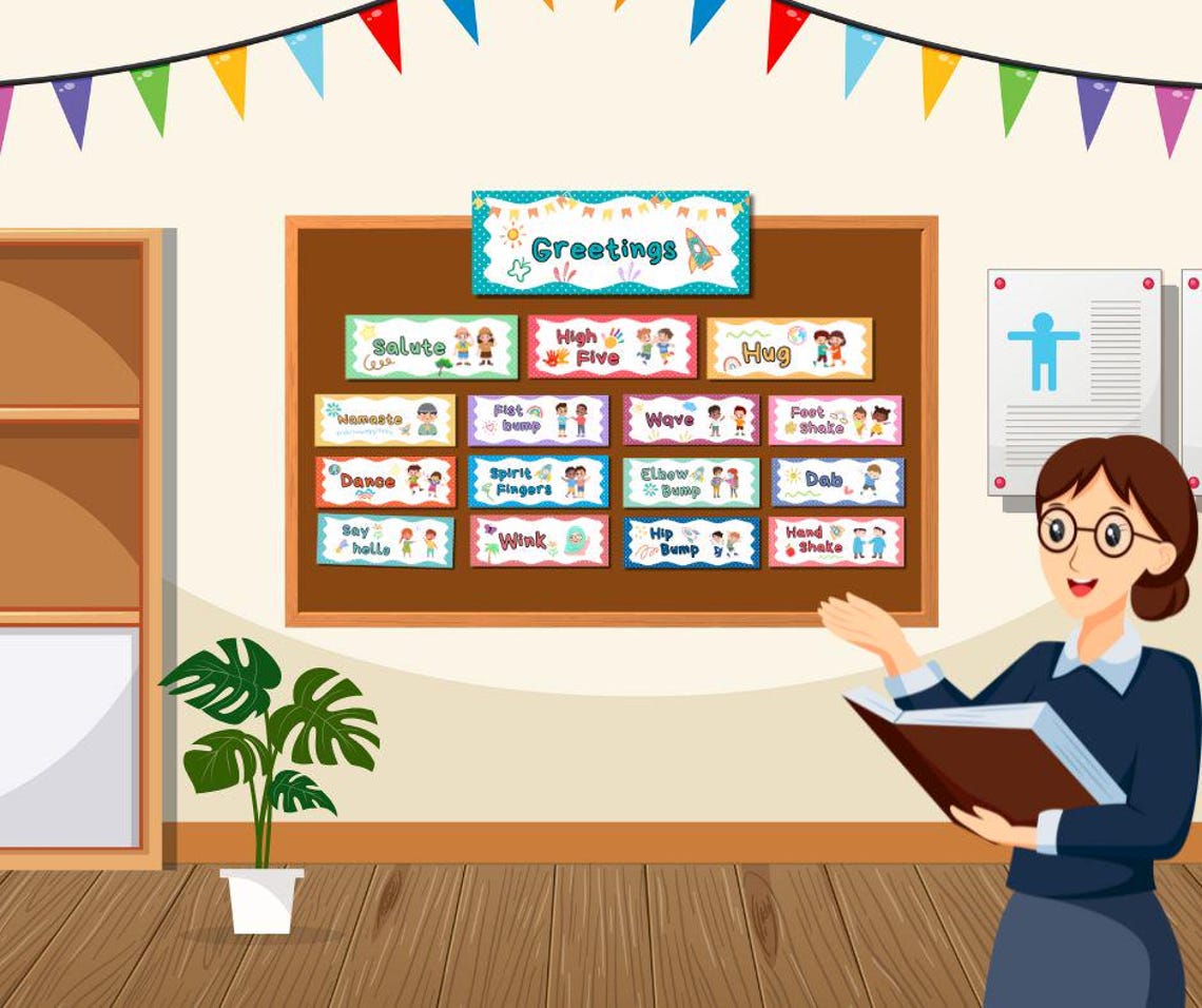 Classroom Greetings Rules Printable Daycare Rules Classroom Rules ...