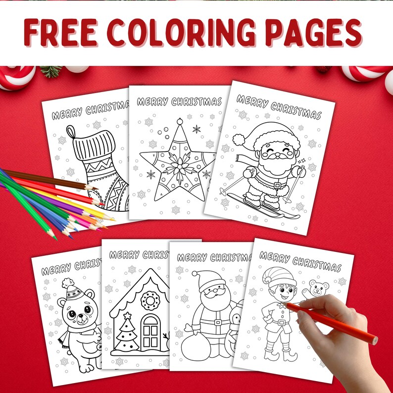 Christmas Handprint Craft Bundle, Christmas Handprint Art, Printable ...
