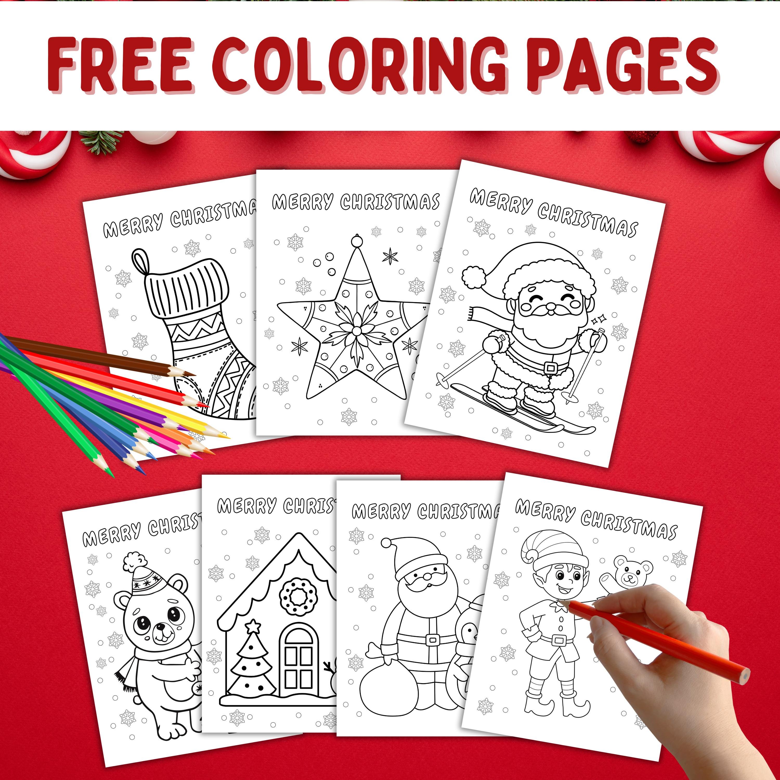 Christmas Handprint Craft Bundle, Christmas Handprint Art, Printable ...
