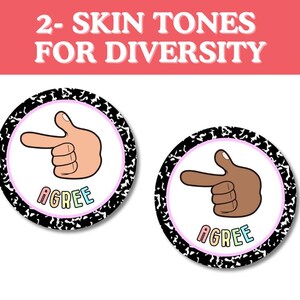 Hand Signal Posters for Students | Pastel Themed | Editable Classroom ...