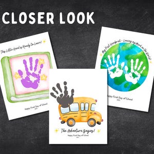 First Day of School Handprint Craft – Keepsake Activity for Kids | Back ...