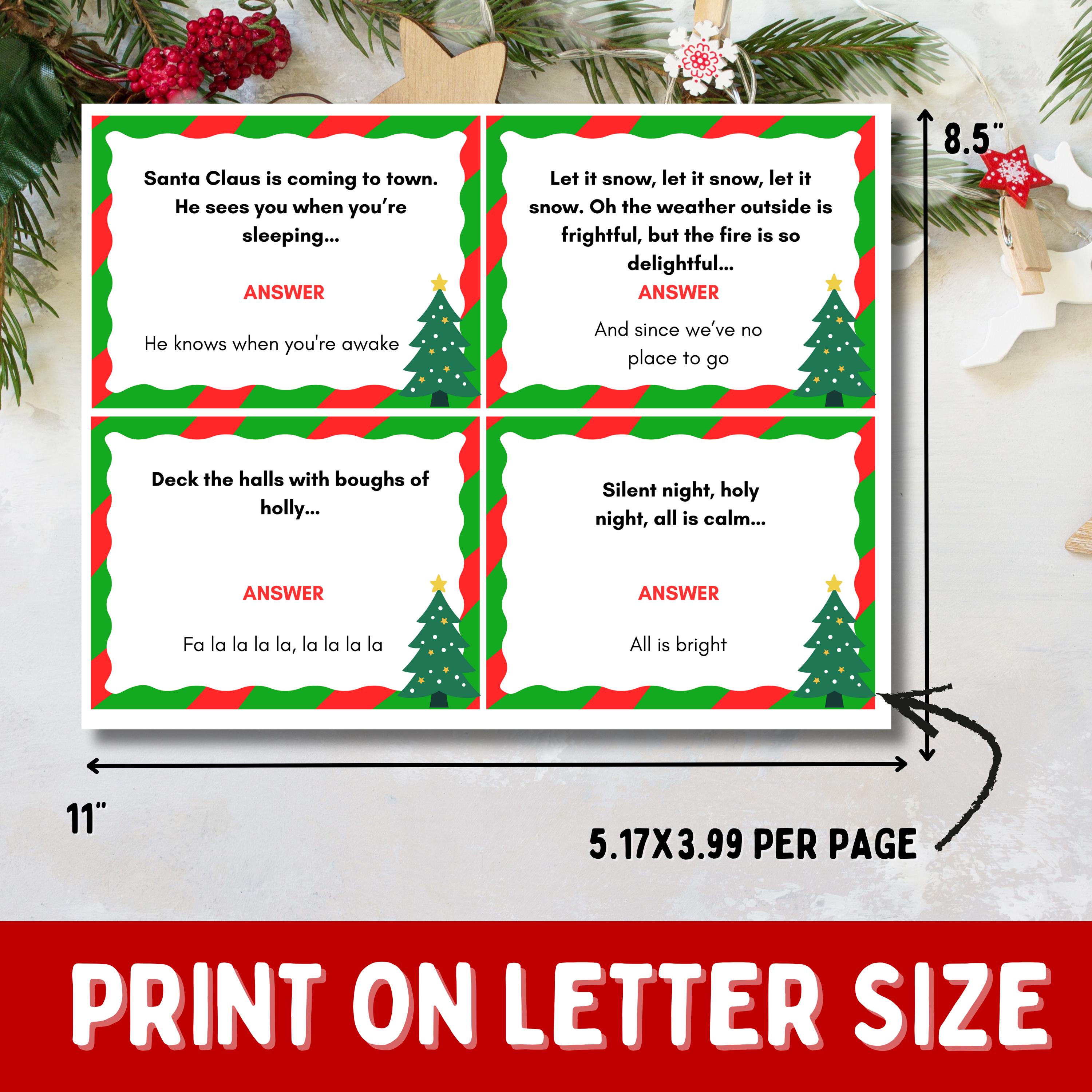 Christmas Hymns Finish the Lyrics Game Christmas Song Game Church Songs ...