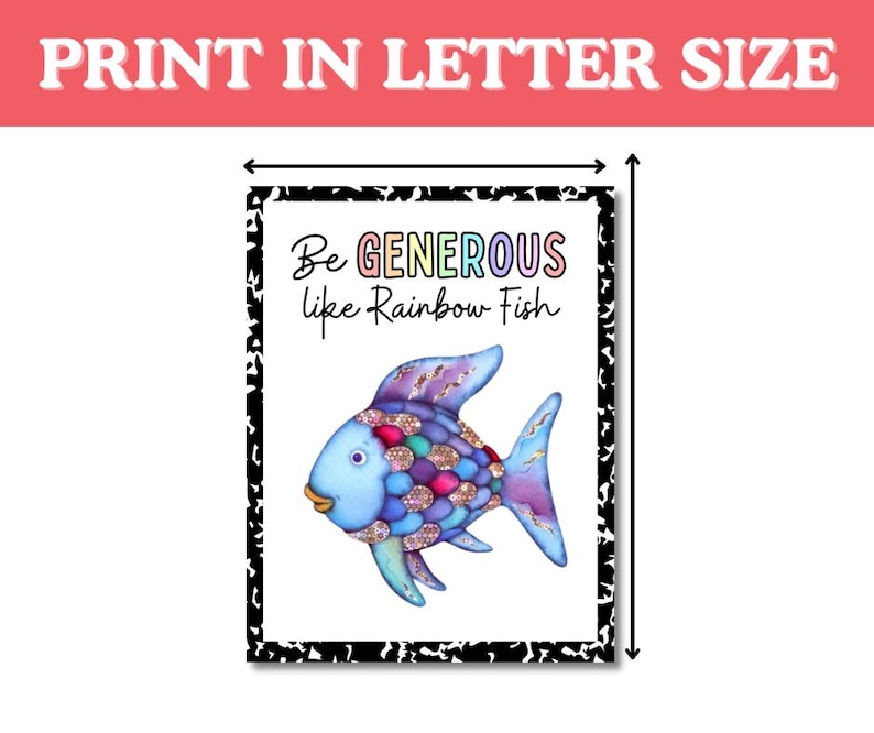 Favorite Primary Book Character Positive Affirmation Quotes Printable ...