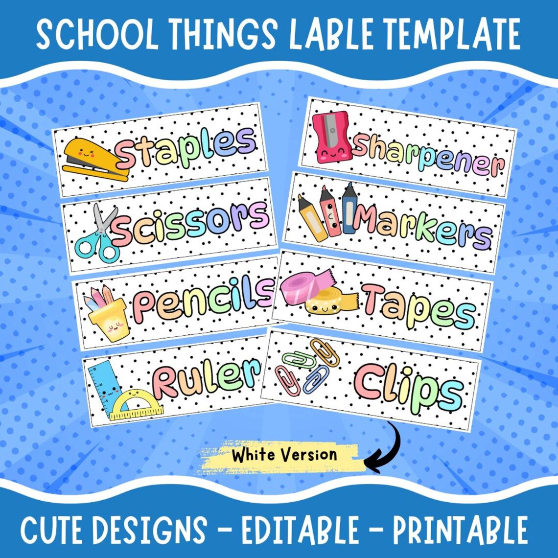 Customizable School Book Bin Labels – K-3 Grade Level Library Labels ...