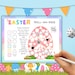 Easter Roll-a-dice Game Printable | Roll an Egg Shapes Activity | Fun ...