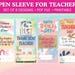 Teacher Pen Sleeve Template | 8 Canva Designs Digital Download | DIY ...