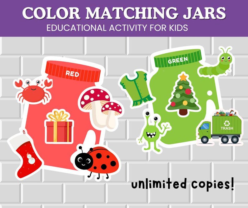 Color Matching Activity for Kids – Toddler Color Printables for ...