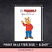Childrens Book Character Gallery Wall Poster Bundle Positive ...