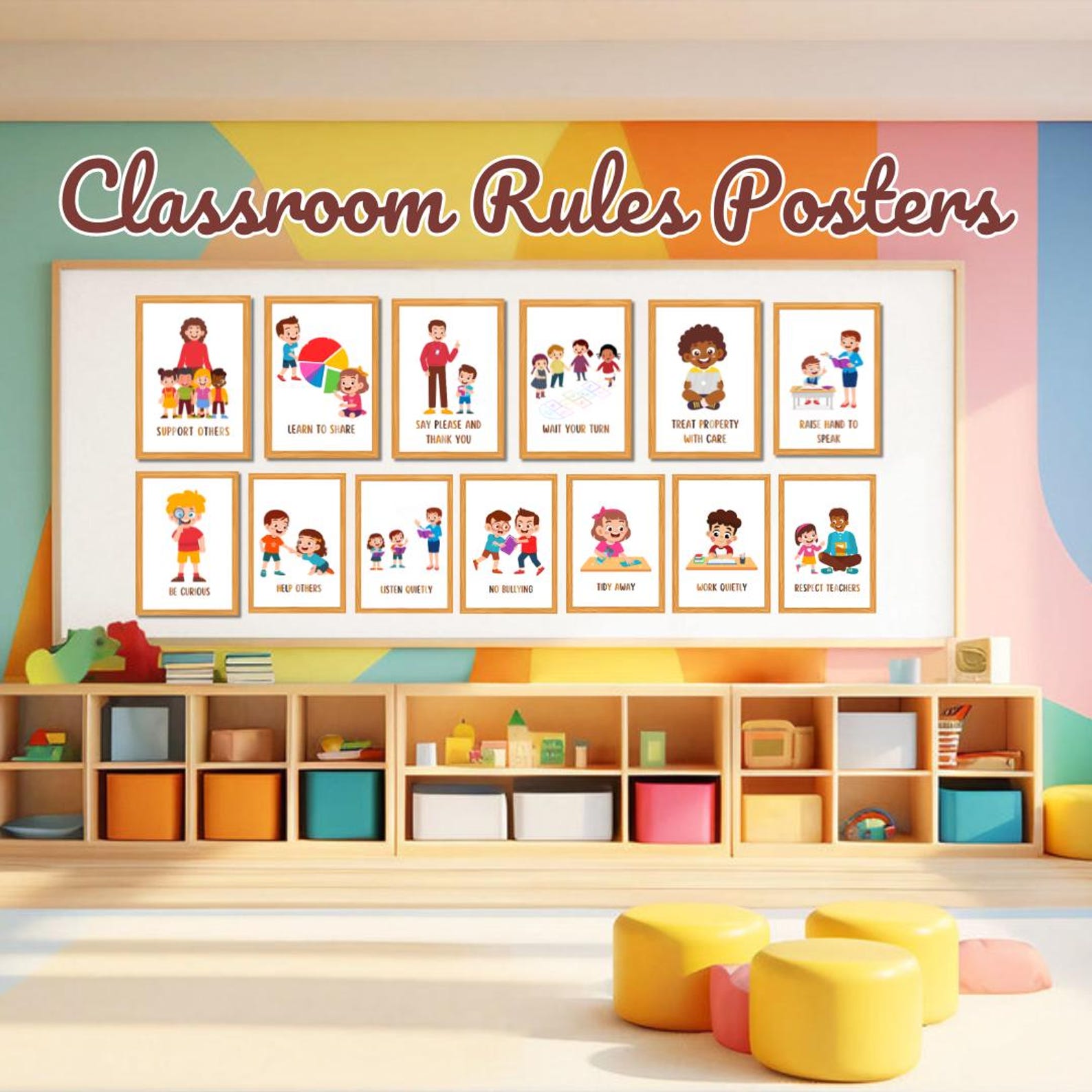 Classroom Rules Printable Daycare Rules Classroom Rules Daycare ...