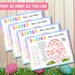 Easter Roll-a-dice Game Printable | Roll an Egg Shapes Activity | Fun ...