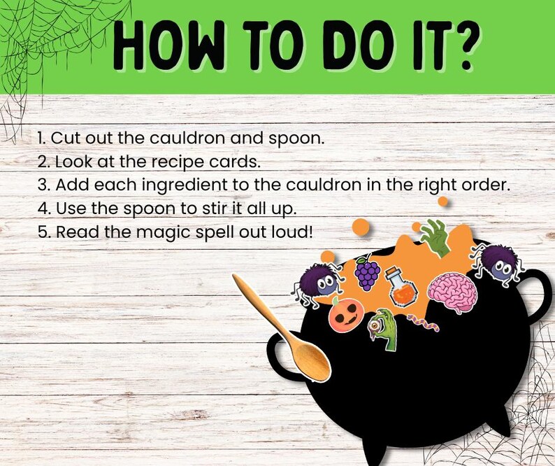 Halloween Potions Dramatic Play Kids Pretend Play Halloween Potions ...