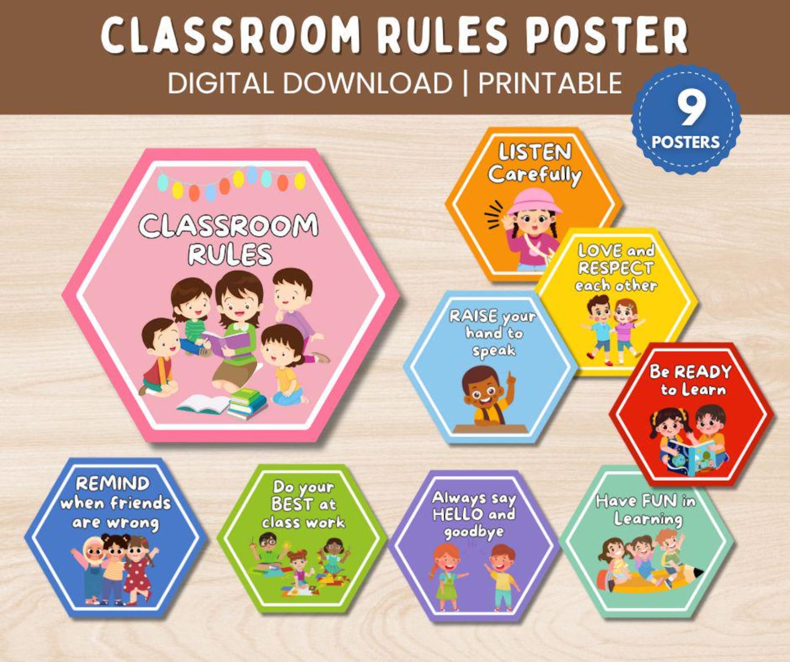 Classroom Rules Printable Daycare Rules Classroom Rules Daycare ...
