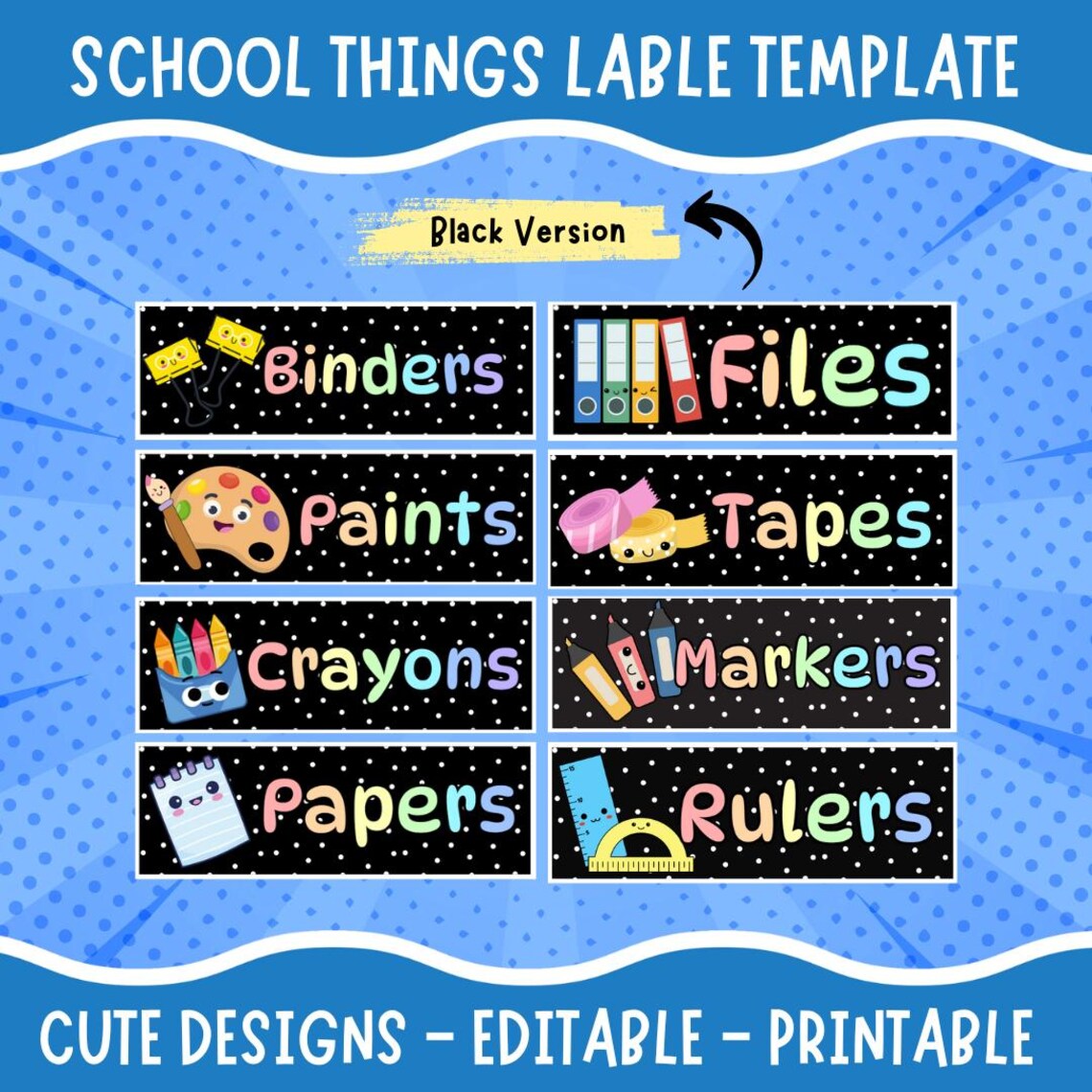 Customizable School Book Bin Labels – K-3 Grade Level Library Labels ...