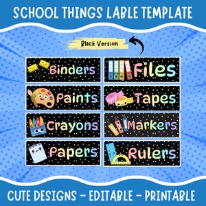 Customizable School Book Bin Labels – K-3 Grade Level Library Labels ...