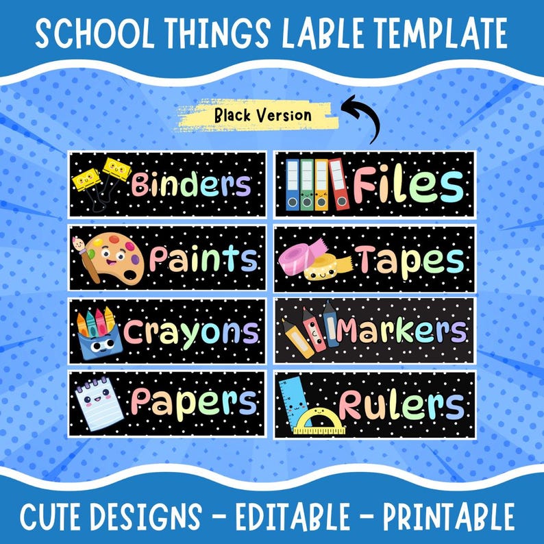 Customizable School Book Bin Labels – K-3 Grade Level Library Labels ...