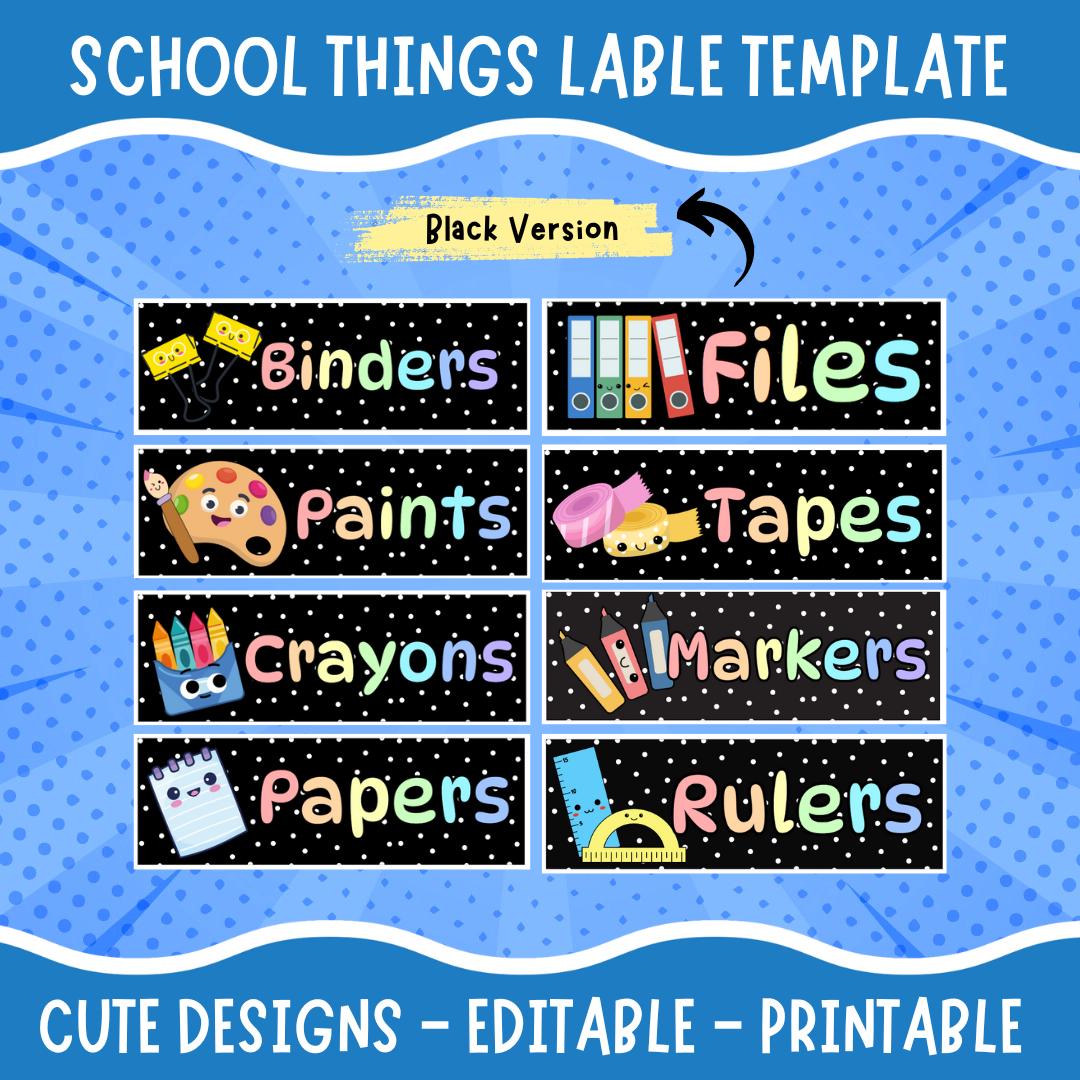 Customizable School Book Bin Labels – K-3 Grade Level Library Labels ...