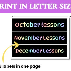Printable Teacher Lesson Plan Stickers Planner Organization Digital ...