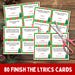 Christmas Hymns Finish the Lyrics Game Christmas Song Game Church Songs ...