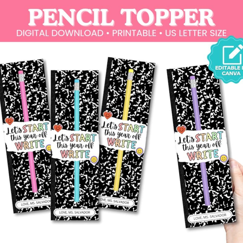 Pencil Toppers - Etsy