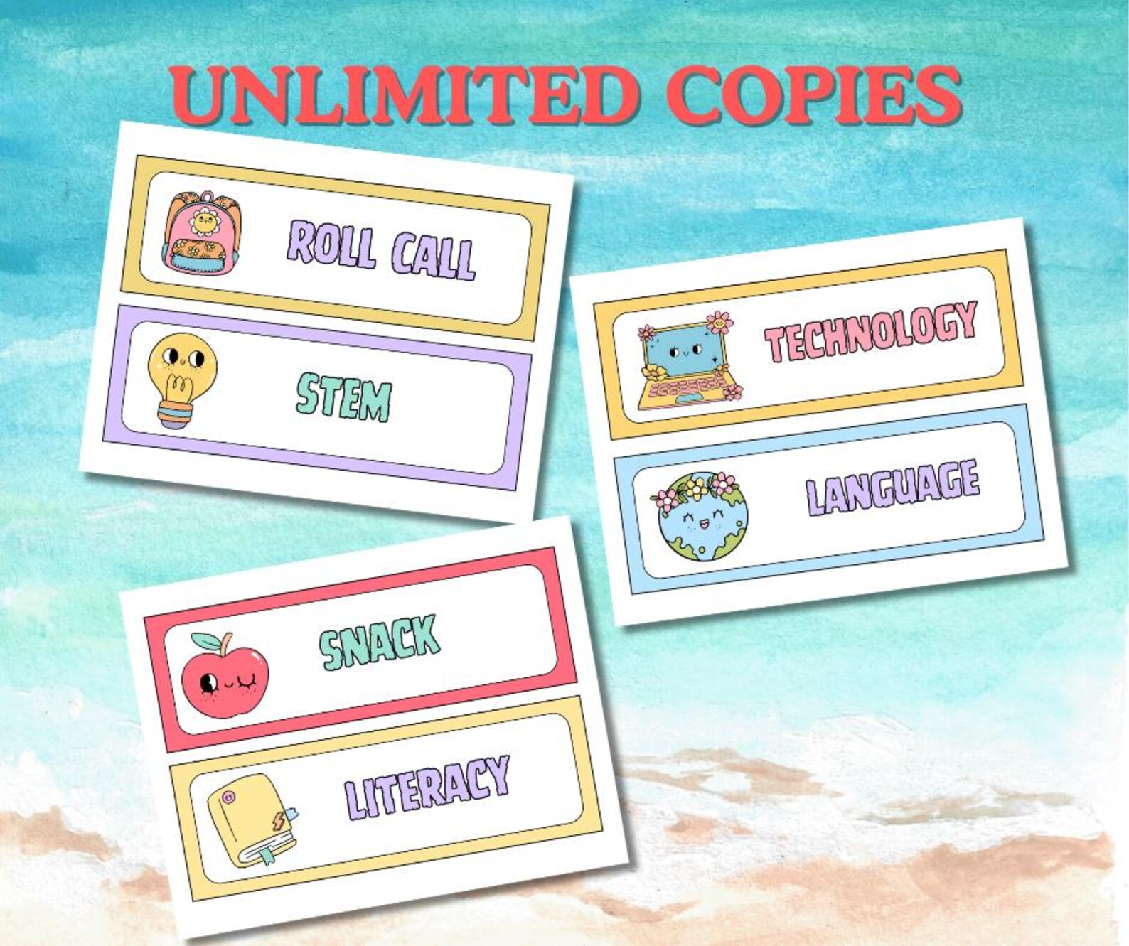 Printable Daily Class Schedule Template | Classroom Daily Timetable ...