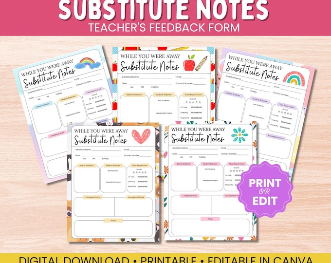 Editable School Attendance Chart Bulletin Board: K-6 Classroom Decor ...