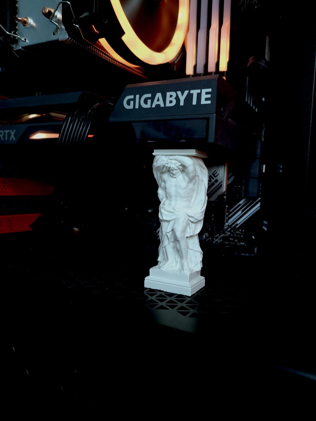 Atlas Statue Custom GPU Support - Etsy
