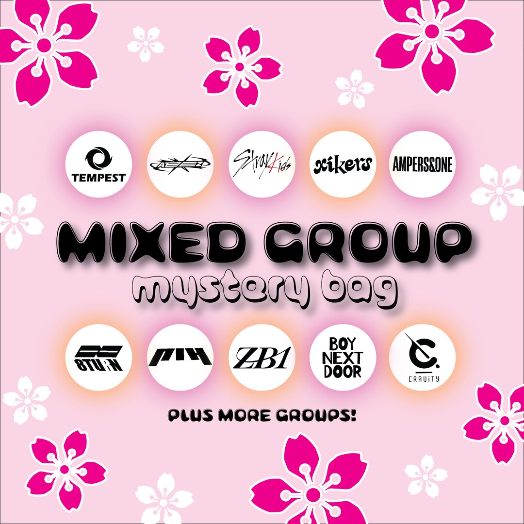 Random/mixed Group Bias Mystery Bag - SKZ, Ateez, ZB1, P1H, & More - Etsy