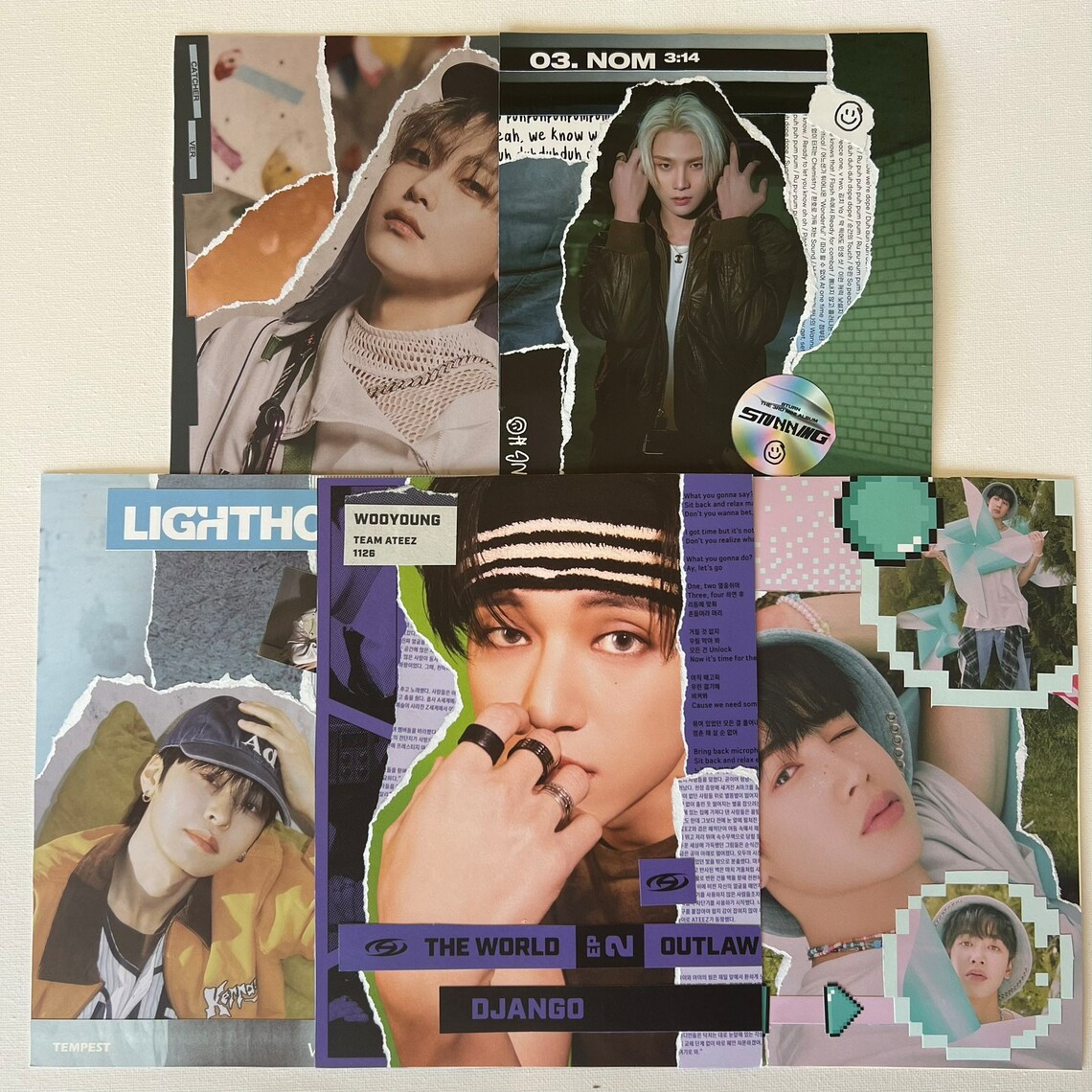 Mixed Group Kpop Collage/deco Collage/binder Collage - Etsy