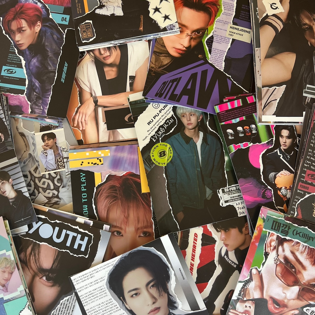 Mixed Group Kpop Collage/deco Collage/binder Collage - Etsy