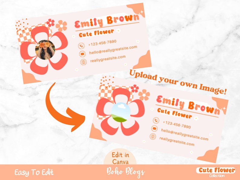 Email Signature Template, Retro Colorful Editable Email Template for ...