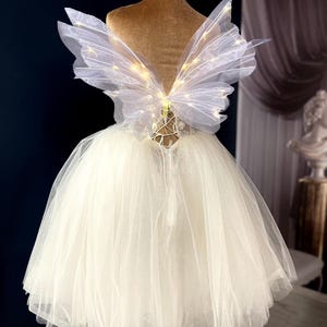 Custom Design LED Light Butterfly Wing Dress – Perfect for Fantasy ...