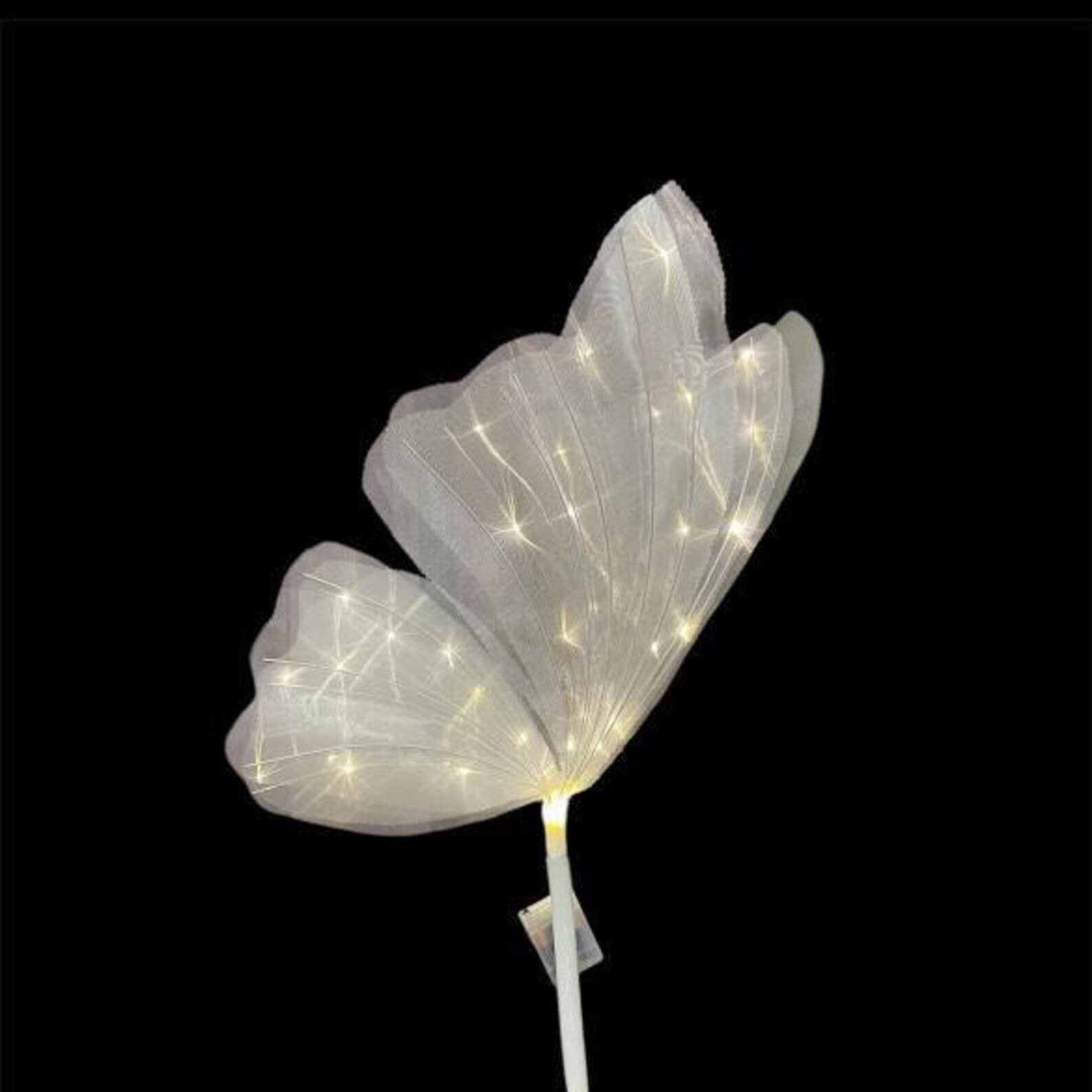 Butterfly Wings LED Light With Metal Stand, Decorative Daylight Color ...