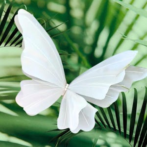 Giant Silk Butterfly Large Butterfly Organza Art,large Tulle Butterfly ...
