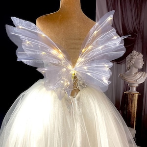Custom Design LED Light Butterfly Wing Dress – Perfect for Fantasy ...