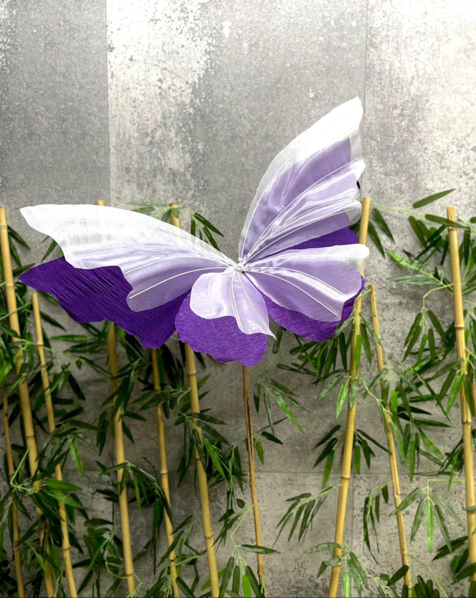 Giant Peony Paper Art Oversized Flower Stage Decor, Large Butterfly ...