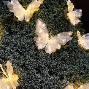 Giant LED Organza Butterfly Centerpiece (set of 3 ) – Luxury Wedding ...