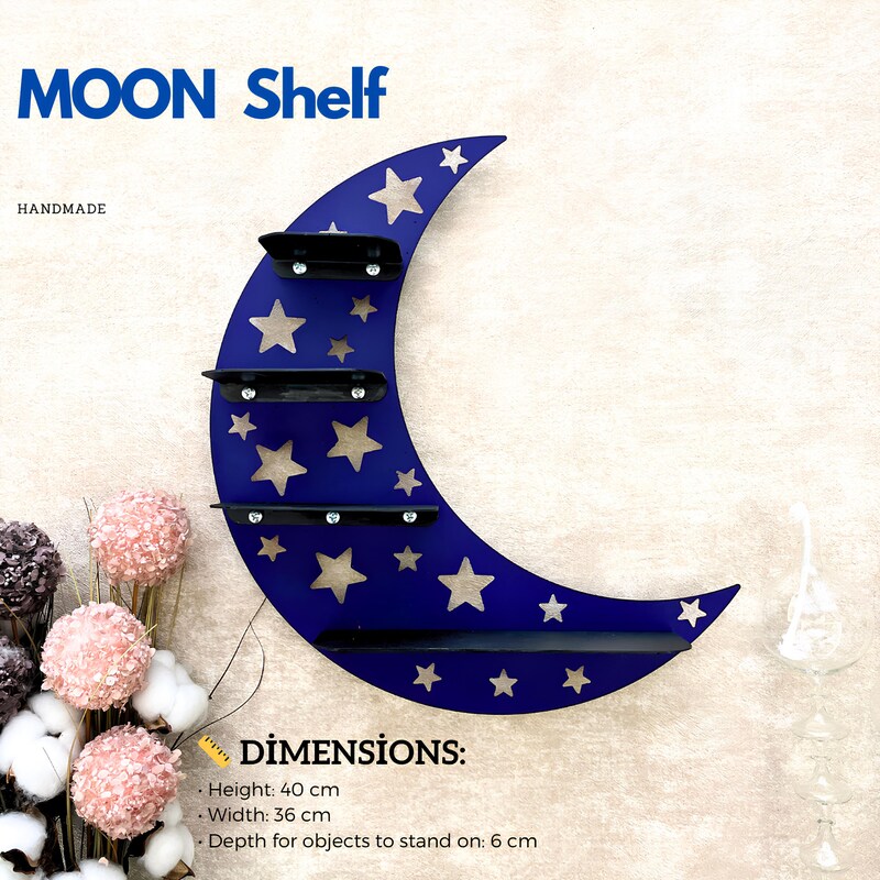 Moon Shelf - Etsy