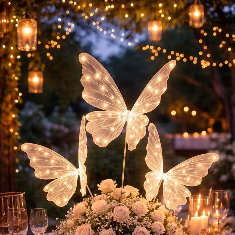 Led Butterfly Event Decor - Etsy