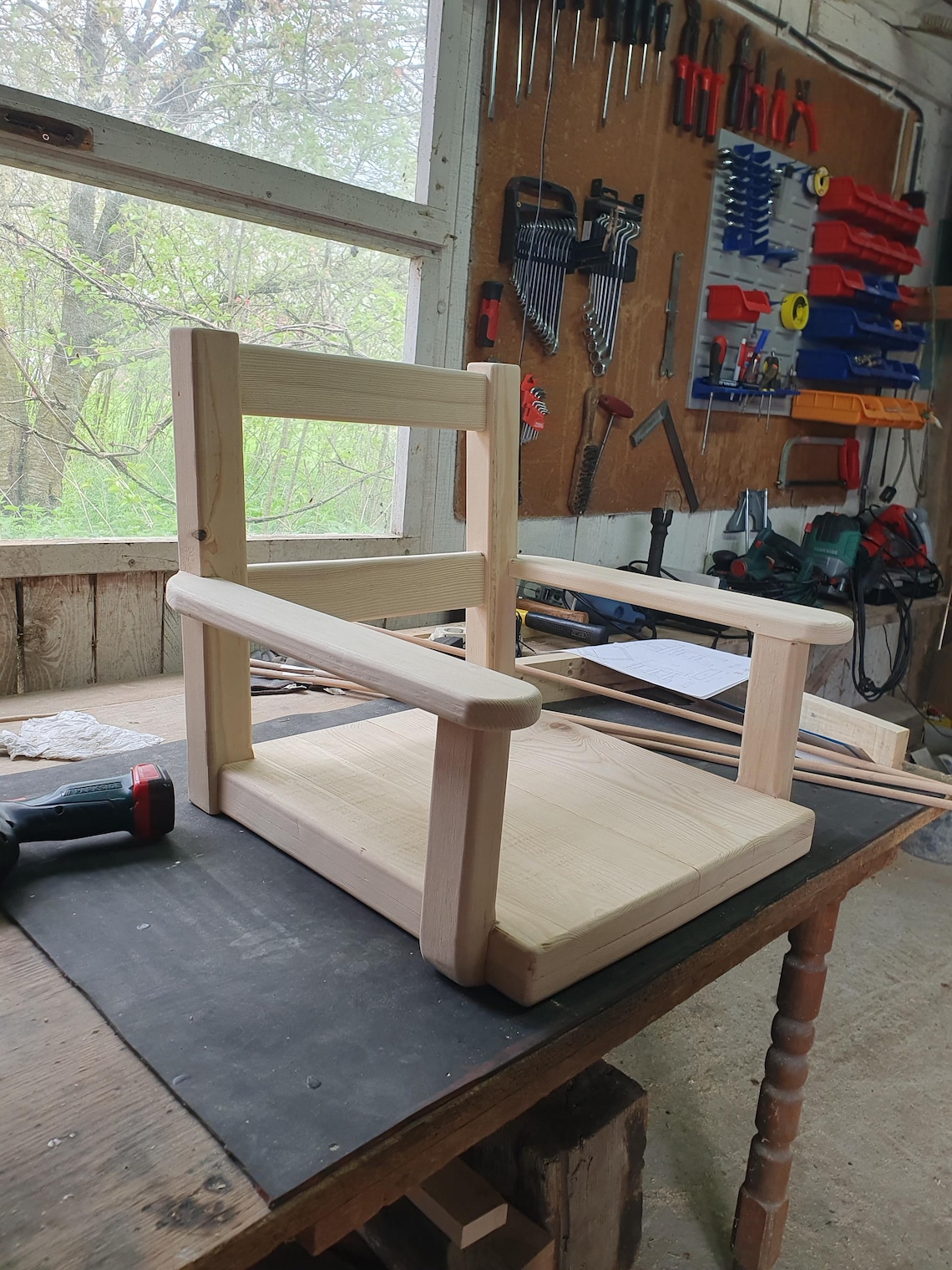 DIY Swivel Bar Stool: A Step-by-step Guide With Video Tutorial - Etsy